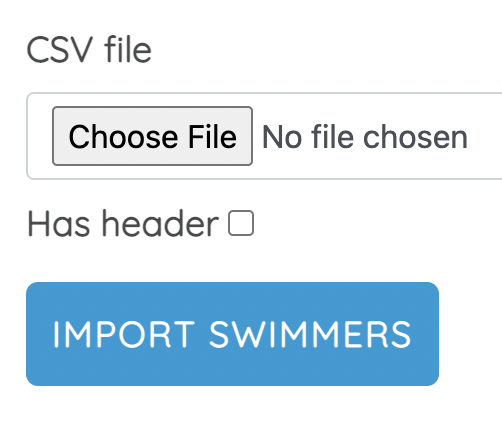 How to bulk import swimmers – Swimgen